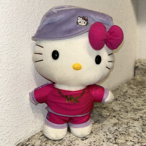 Hello Kitty Y2K Hip Hop Rap 2003 Vintage Plush Nakajima Sanrio Stuffed ...