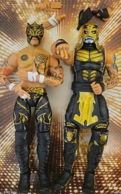 AEW PENTA PENTAGON JR, REY FENIX Unrivaled Collection Series 2 Loose ...