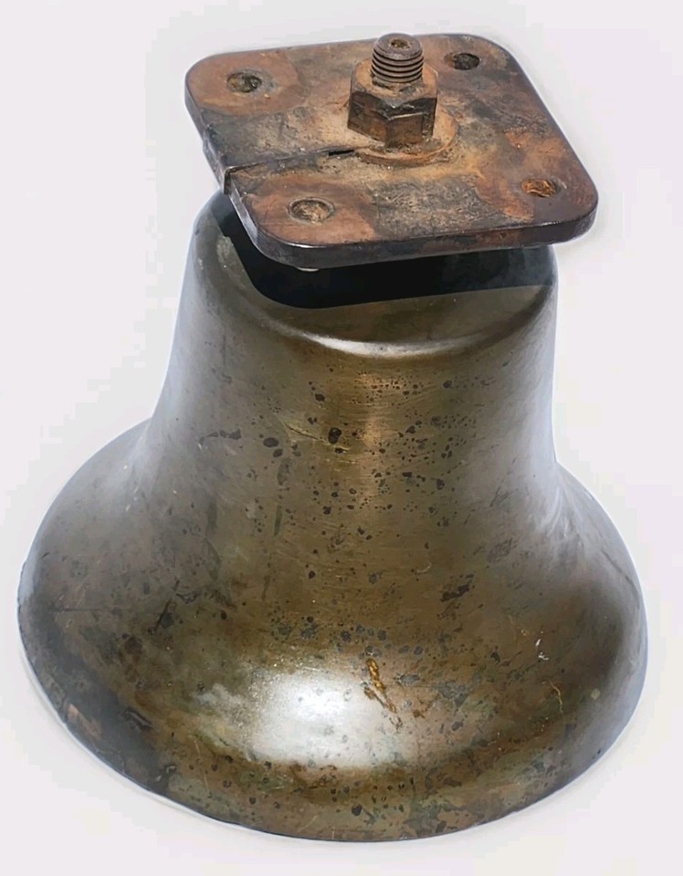 Rare Vtg 1955 EMD Locomotive Bell with Horizontal Piston Ringer 12 ...