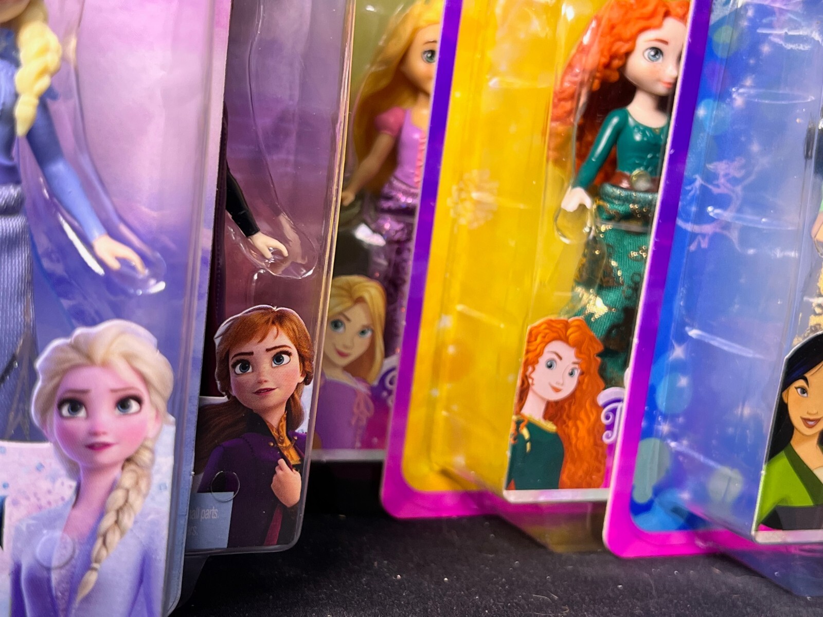 Disney Princess Small Dolls – Mattel Elsa, Anna, Ariel , Merida, Snow+ ...