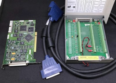National Instruments NI PCI-6024E 12 Bit DAQ Card With SCB-68 & 184749C ...