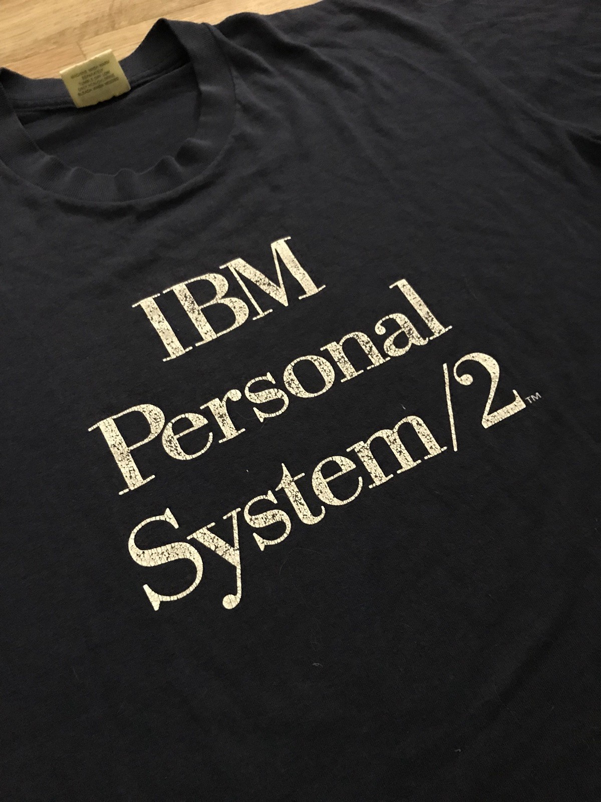Vintage IBM Personal System Shirt Adult Size XL Reeves USA Computers ...