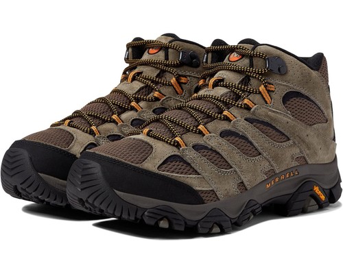 Merrell Z56114 Mens Beluga Brown Moab 3 Mid GTX Waterproof Hiking Shoes ...