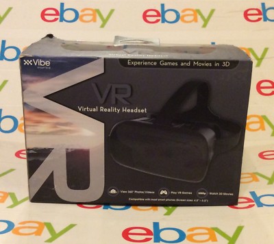 Vibe Essential Virtual Reality Headset Black | eBay