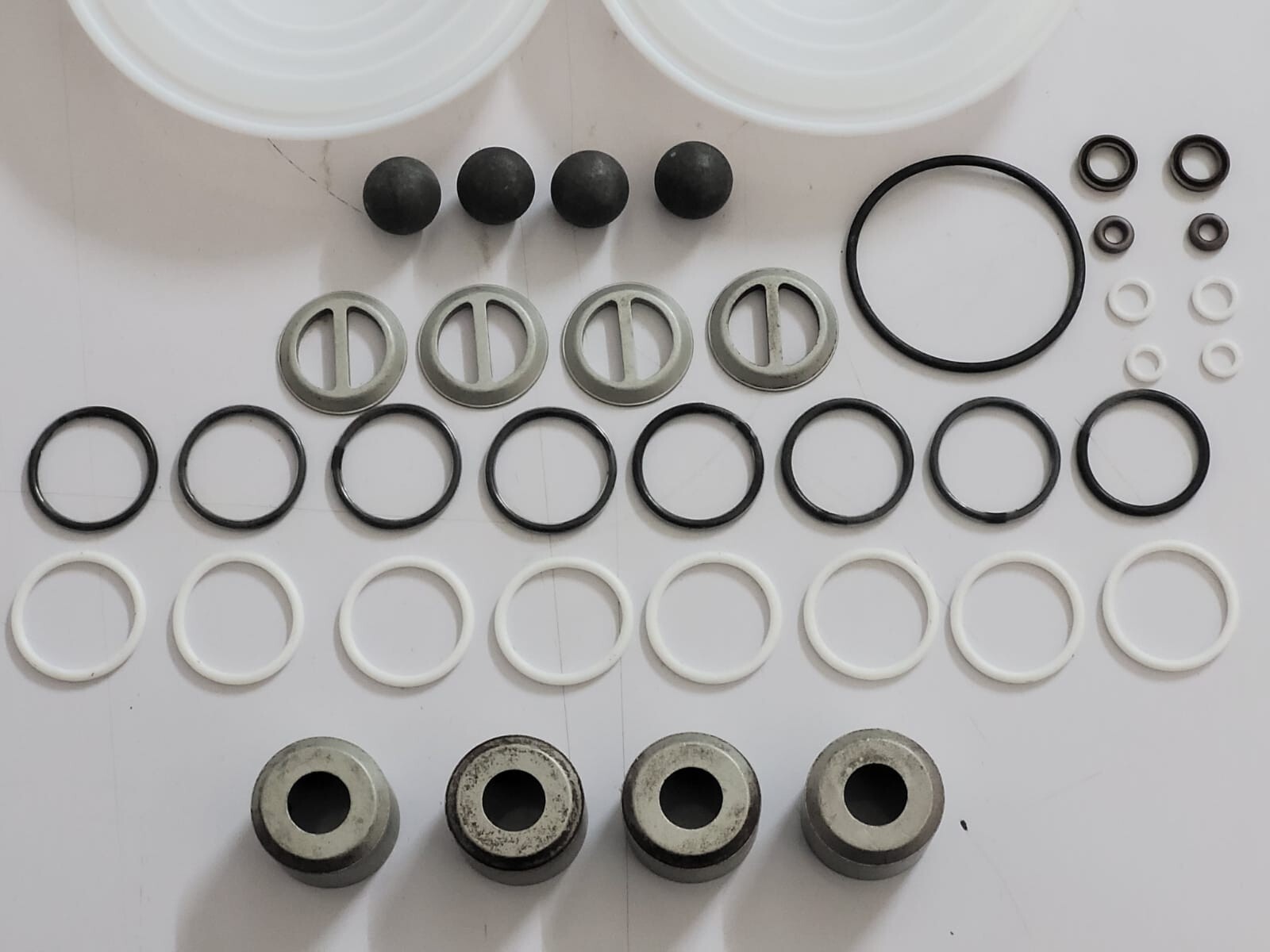 Fluid Section Repair Kit for Husky 515 / 716 Diaphragm Pumps D05XXX NEW ...