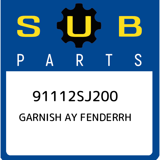 Genuine Subaru Wheel Flare 91112SJ200 for sale online | eBay