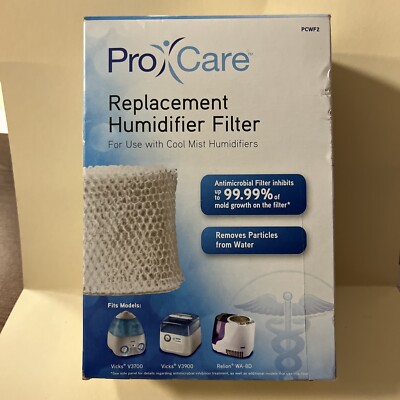 Procare Humidifier Filter for Use with Cool Mist PCWF2 328785005226| eBay