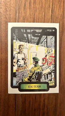 1987 Comic Images GI Joe Files GI Joe Joe Team #19 NM | eBay