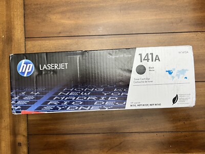 HP 141A Black Original LaserJet Toner Cartridge, ~950 pages, W1410A ...