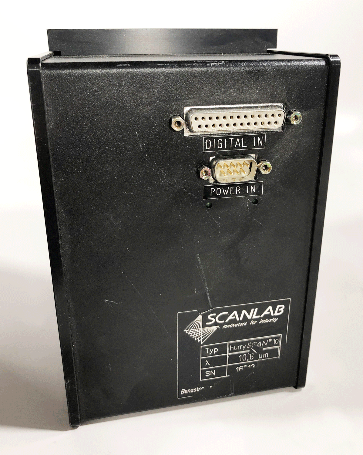 (2) Scanlab HurryScan 10 Laser Scan Head 10.6µm Galvanometer Galvo GSI ...