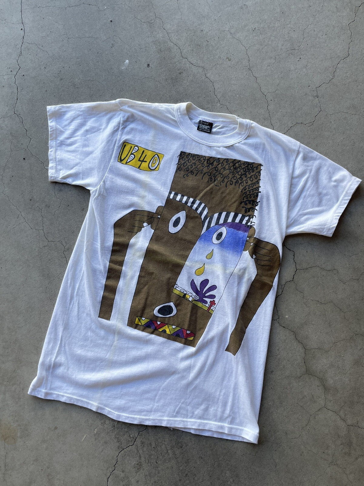 Vintage UB40 Tour T Shirt 1987 Europe Amnesty Interna… - Gem