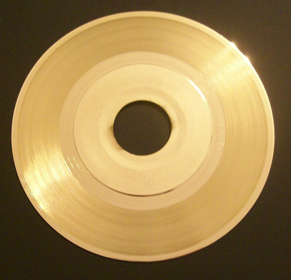 Blank Gold Plated LP Record High Quality to Custom Customize Award ...