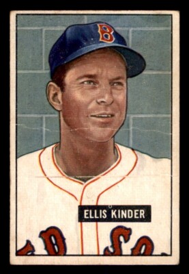 1951 Bowman Baseball #128 Ellis Kinder GD | eBay