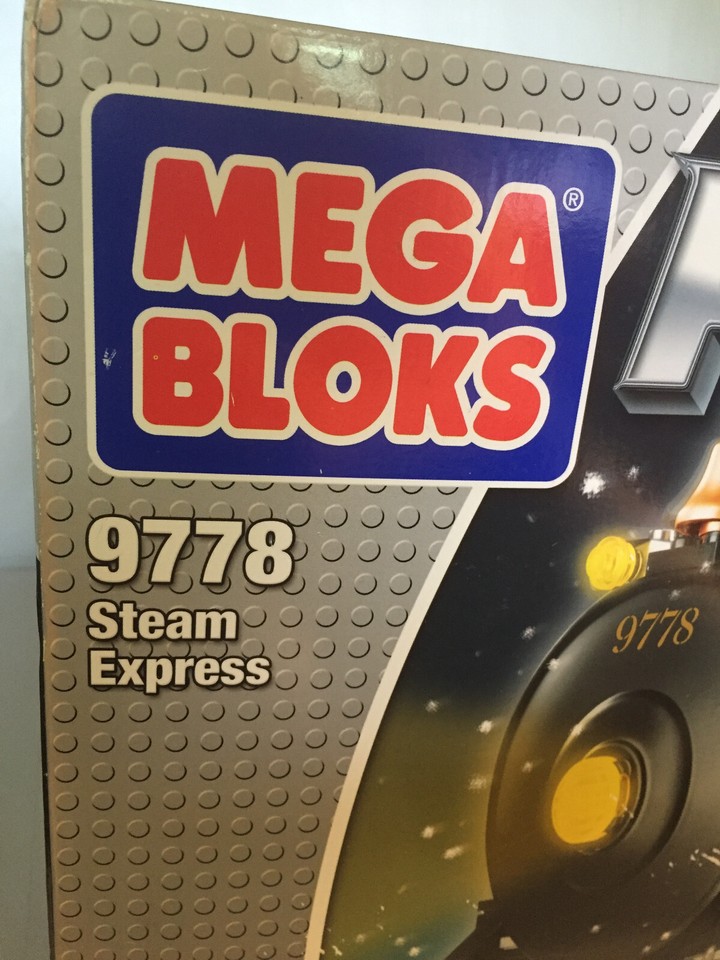 MEGA BLOKS PRO BUILDER Model 9778 STEAM EXPRESS | eBay