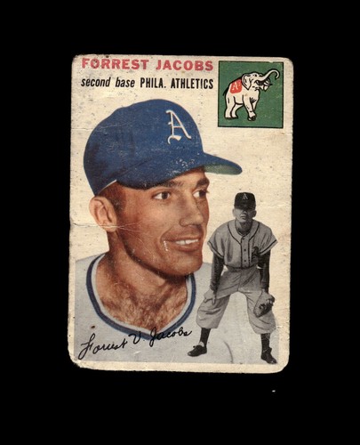 1954 Topps 129 Forrest Jacobs RC POOR #D1,444287 | eBay