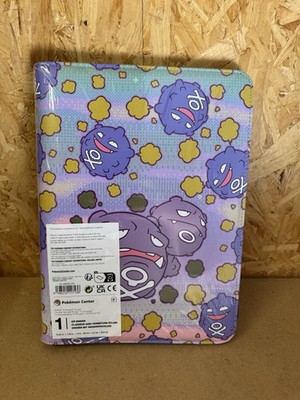 Koffing & Weezing Sunset Zip Binder Pokemon Center Exclusive 9 Pocket ...
