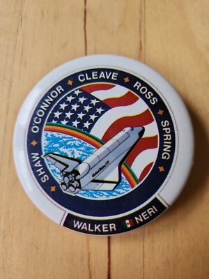 Space Shuttle Pin Shaw O'Connor Cleave Ross Spring Walker Neri Power ...
