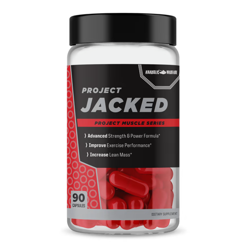 ANABOLIC WARFARE PROJECT JACK'D Strength Power Lean Mass 90 Capsules | eBay
