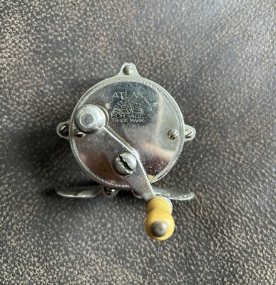 Vintage Atlas Raised Pillar Reel | eBay