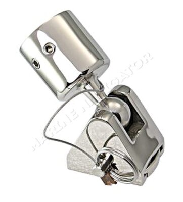 Marine instruments Base plate for 22-25 mm tube joint | eBay