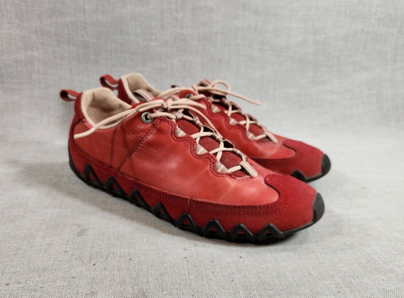 ECCO Women's Dayla Lace Chili Red Shoes Size US 6/EU … - Gem