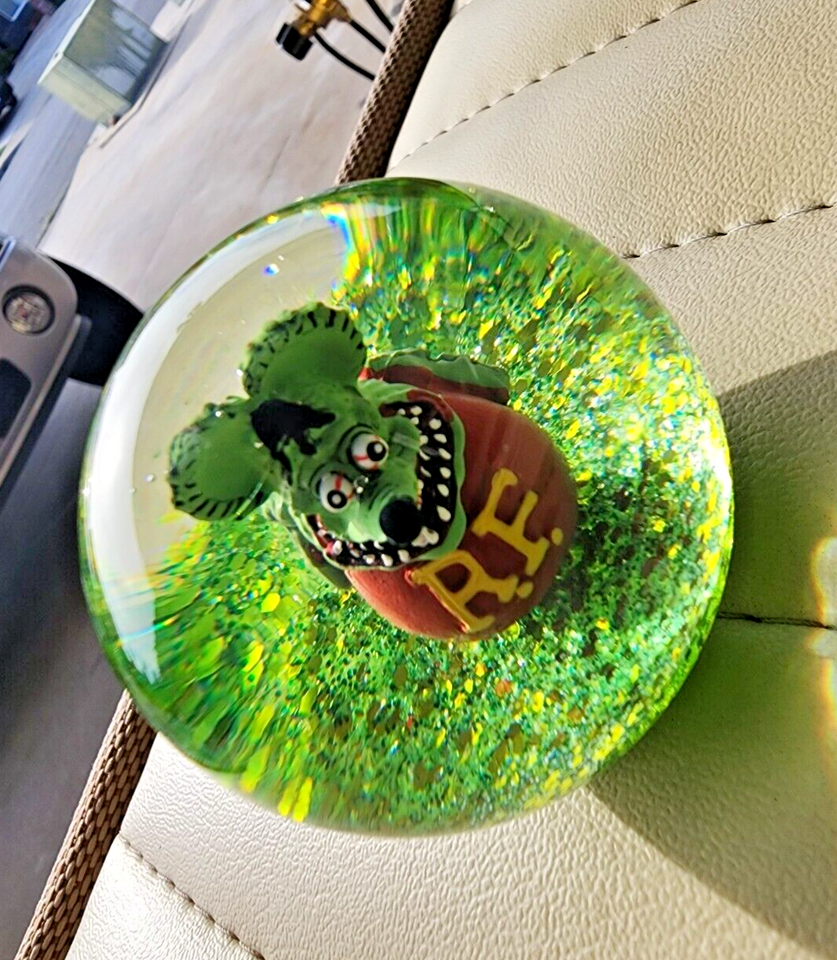 Rat Fink Custom Shift Knob Vintage Rat Fink Dice Hot Rod rat rod ...