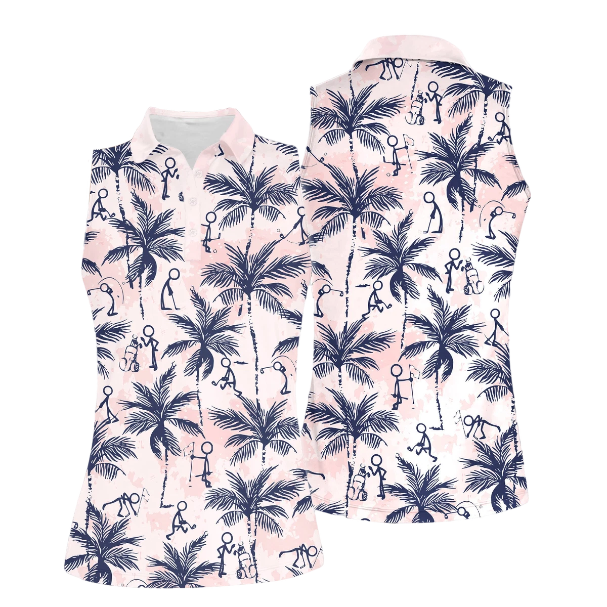 Stick Figure Palm Tree