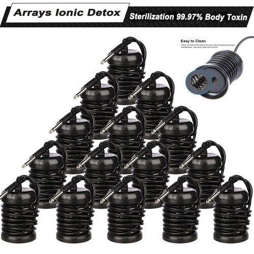 4-14 Packs Arrays Ionic Detox Purifier Foot Ion Bath Spa Cleanse ...
