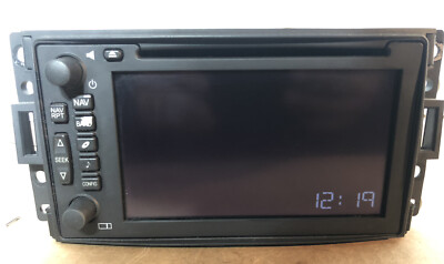 SAAB Navigation GPS LCD Display Radio Stereo CD Player 25845961 Touch ...