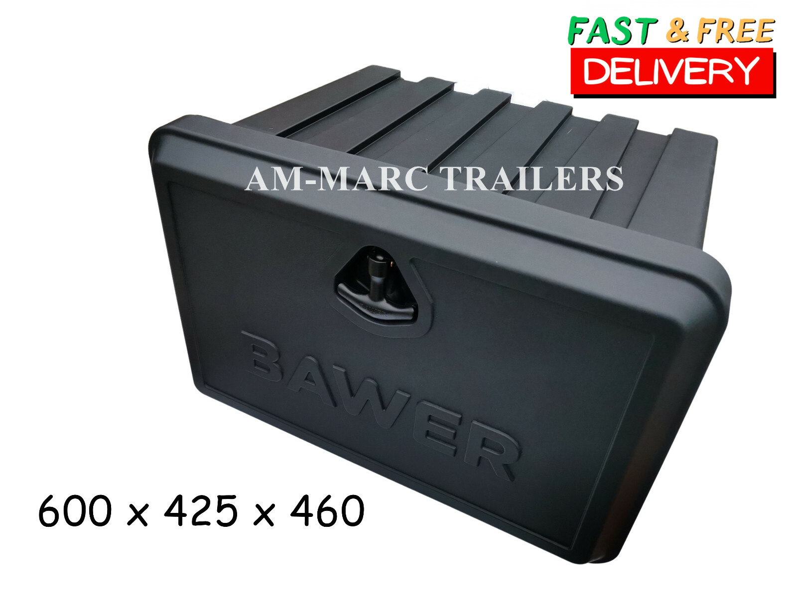 Bawer Recovery Truck Toolbox Trailer Side Locker 600x425x460 Lorry Tool ...
