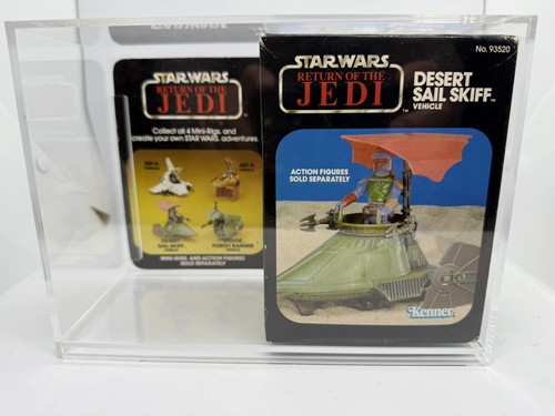 SEALED Desert Sail Skiff Star Wars 1983 Vintage Kenner Mini Rig MIB NEW ...