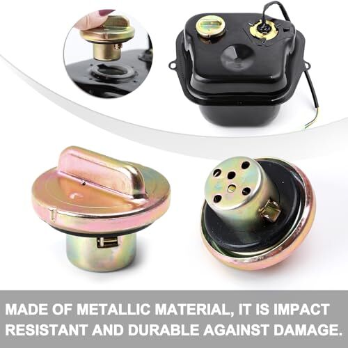 Motorcycle Gas Cap in Iron Material Compatible with Chinese GY6 4 ...