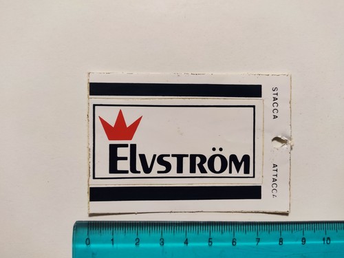 Adhesive Elvstrom Sticker Autocollant Aufkleber 80s Original | eBay ...