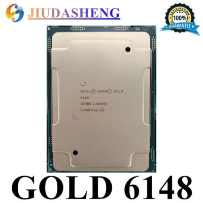 Intel Xeon Gold 6148 CPU 2.40GHz 150W SR3B6 20Cores 40Threads LGA3647 ...