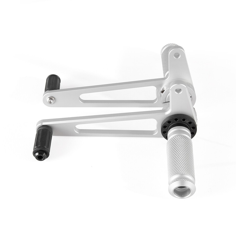 Rear Set Foot Pegs Footrest For Cafe Racer Custom Bobber For Kawasaki ...