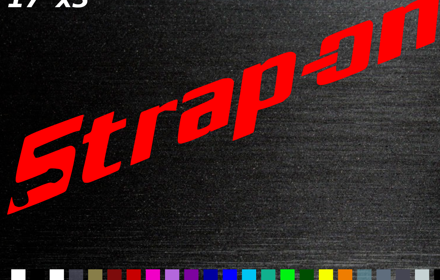 Custom Strap-on decal sticker spoof tools mechanic technician repair ...