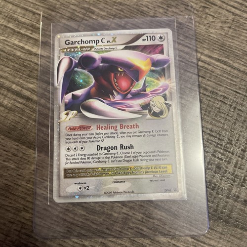 Pokémon TCG Garchomp C LV.X DP Black Star Promotional DP46 Holo Promo ...