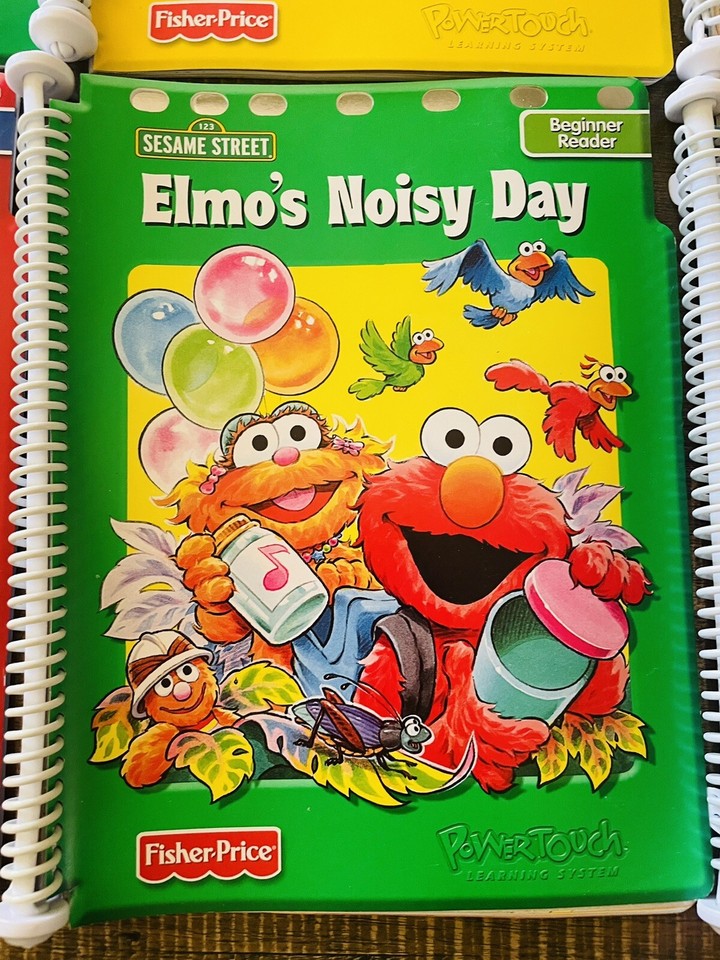 LOT of 6 Books Fisher Price PowerTouch Learning System Books ONLY (no ...