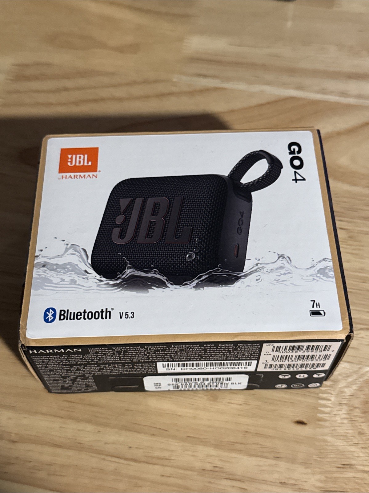 JBL GO4 Portable Wireless Bluetooth Speaker - Waterproof - Black | eBay