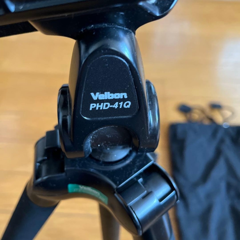 Velbon PHD-41Q Tripod with Storage Bag Professional Camera Stand | eBay