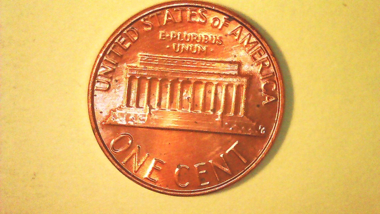 1983 lincon one cent coin with DDO in the date and the mint mark. #183 ...