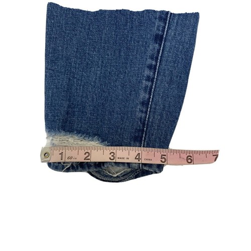 J Brand Sadey Midrise Slim Solar Destruct Jeans size 26 Distressed ...