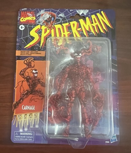 Marvel Legends Retro Carnage 6" Action Figure Target Exclusive Spider ...