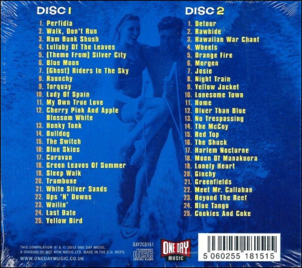 THE VENTURES * 50 Greatest Hits * NEW 2-CD Box Set * All Original ...