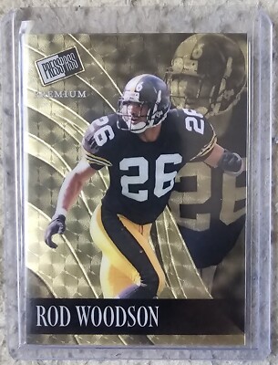 Rod Woodson 2024 Presspass Premium Football Retro Superfractor 1/1 ...