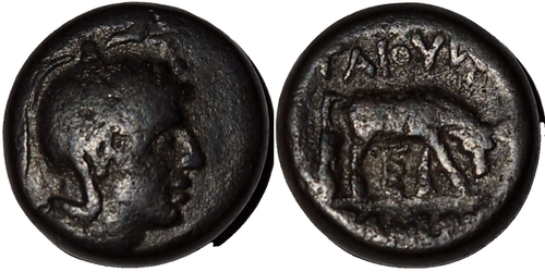 Bottiaia, Macedonia under Roman rule, 148-146 BC, questor Gaius Publius ...