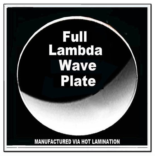 22mm - Full Lambda Wave Plate – for Microscopes - Polarizing ...