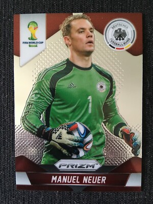 PRIZM CARD PANINI WORLD CUP 2014 MANUEL NEUER GERMANY BASE CARD # 83 ...