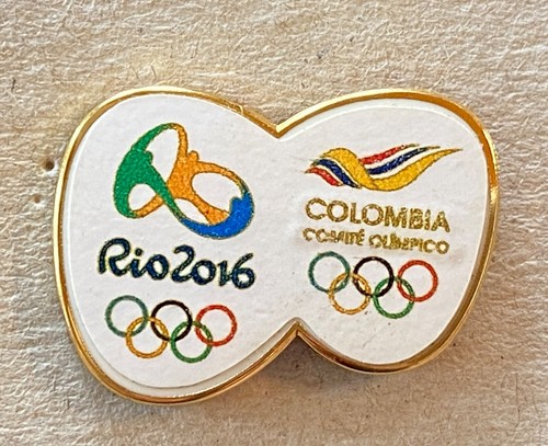 RIO 2016 OLYMPIC PINS - DATED COLOMBIA NOC PIN | eBay