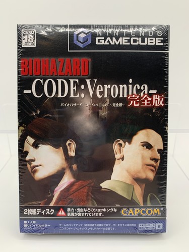 BIOHAZARD / RESIDENT EVIL CODE VERONICA Japan GameCube BRAND NEW ...